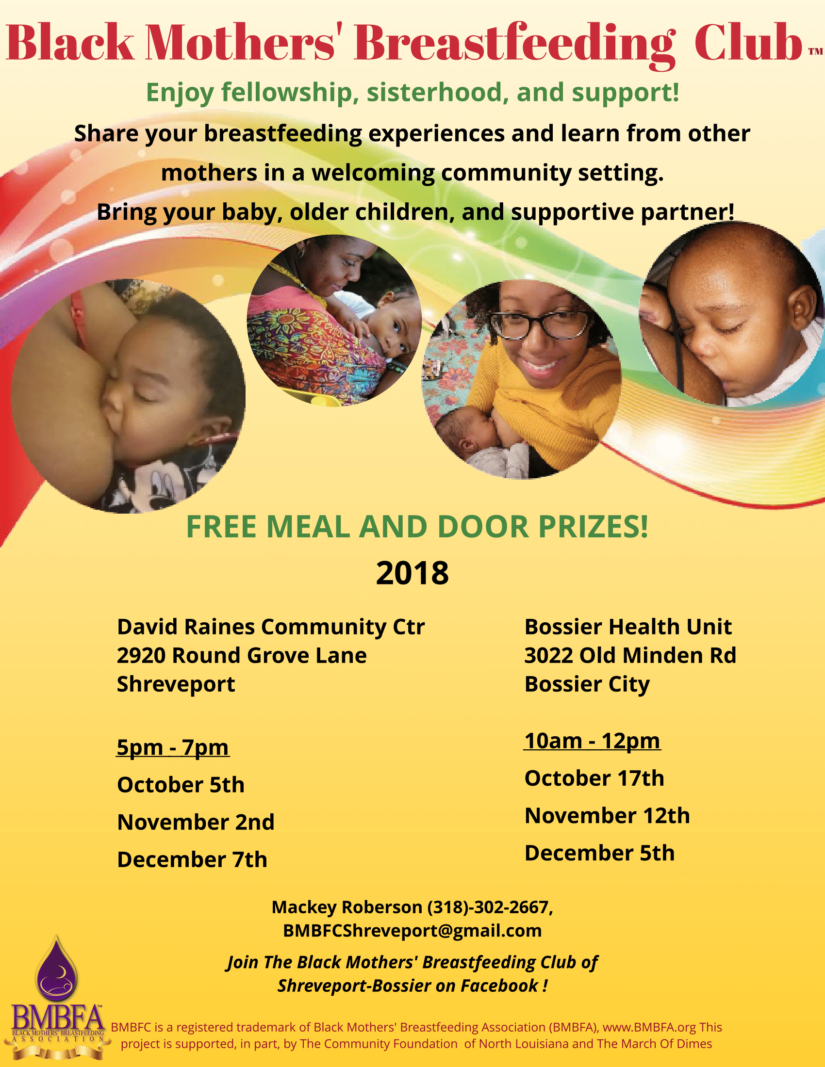 Black Mothers’ Breastfeeding Club of Shreveport-Bossier - BMBFA