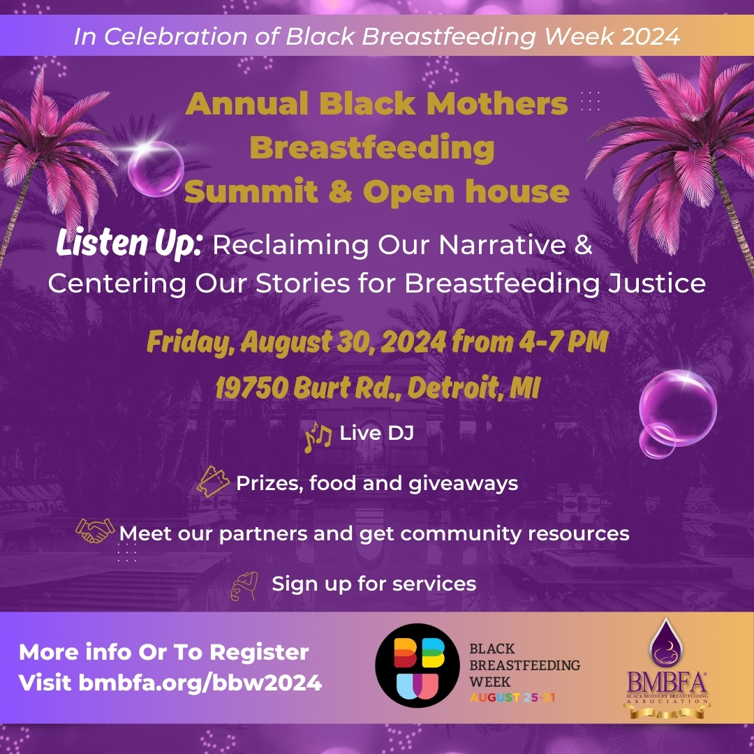 Black Breastfeeding Week 2024 - BMBFA
